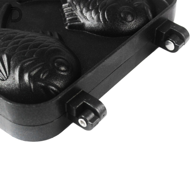 Taiyaki Fish Shape Cake Maker Waffle Pan Mold Cast with 2 Sided Home ...