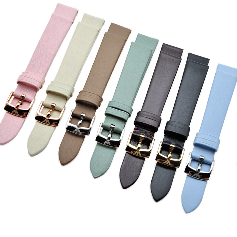 ⚡ぢสายนาฬิกาข้อมือ Armani สายหนังแท้รุ่น14mm ทดแทน ar1876/1726/1757/1681 ...