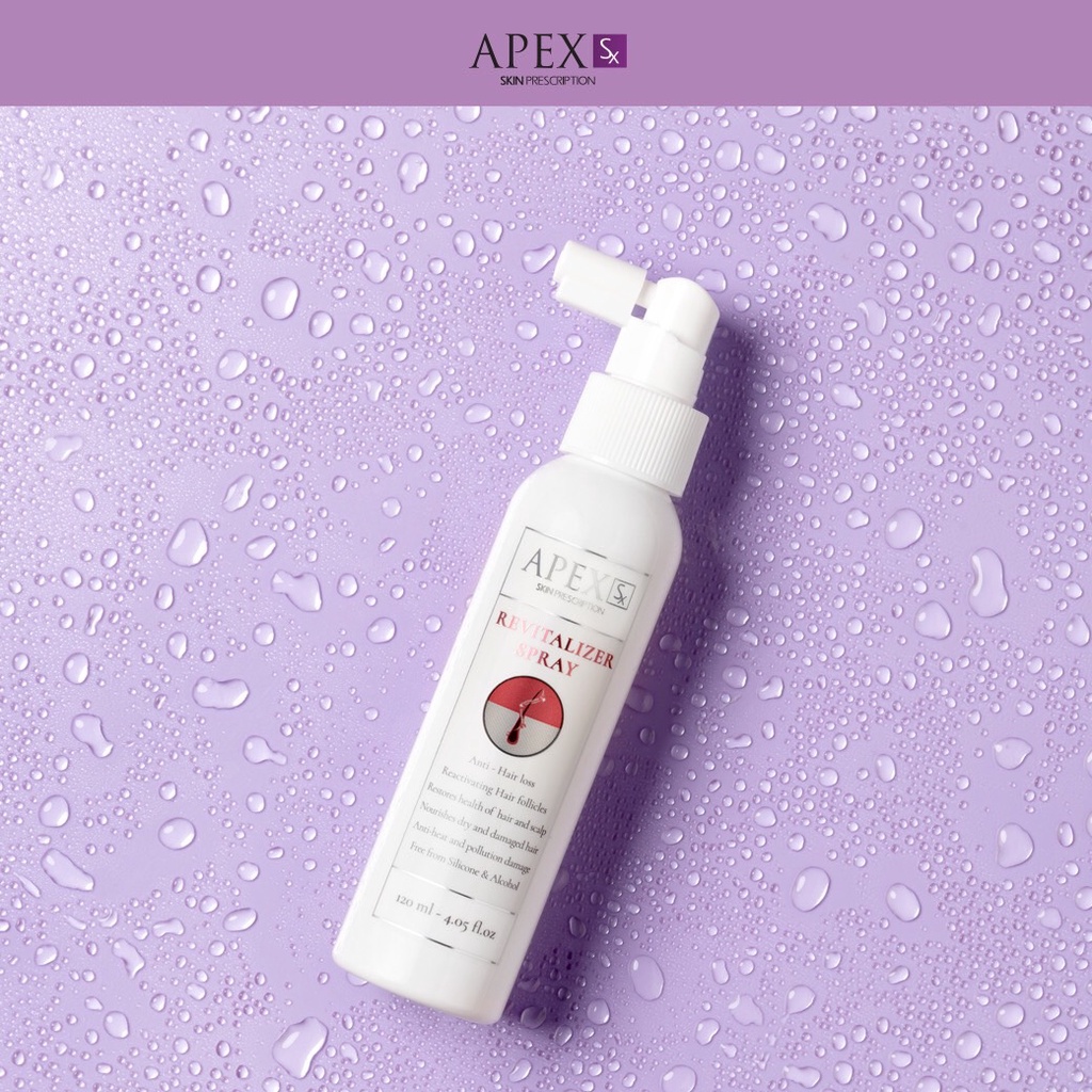 APEX SX Prescription Revitalzer Spray ผลิตภัณฑ์สเปรย์ใช้แทนครีมนวดผม ...
