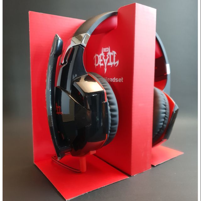 พร้อมส่งทันที ราคาถูกที่สุดในแอฟ Red Devil Gaming Headset หูฟัง หูฟัง ...