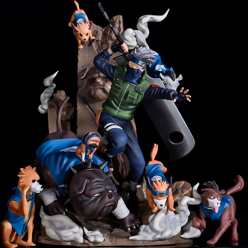 Naruto Flag Kakashi Big Gecko Blood Wheel Eye Sixth Generation Blind ...