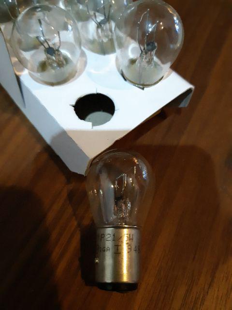 Stanley หลอดไฟเบรค A4879 12V 23/8W ขนาด 15 mm 2 จุด ใช้ได้ทั่วไป (1pack ...