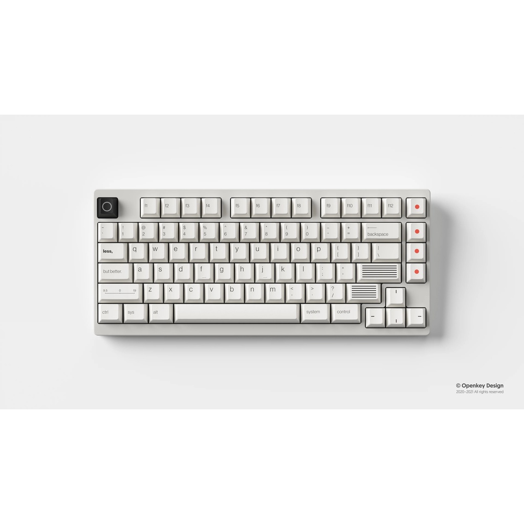 EPBT X Openkey less but better keycaps set (cherry profile) PBT Dyesub ...