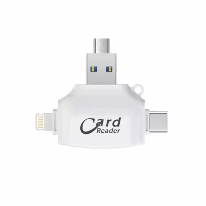 iReader การ์ดรีดเดอร์ รุ่น 4 in 1 (USB, Lightnig, Micro USB, Type C ...