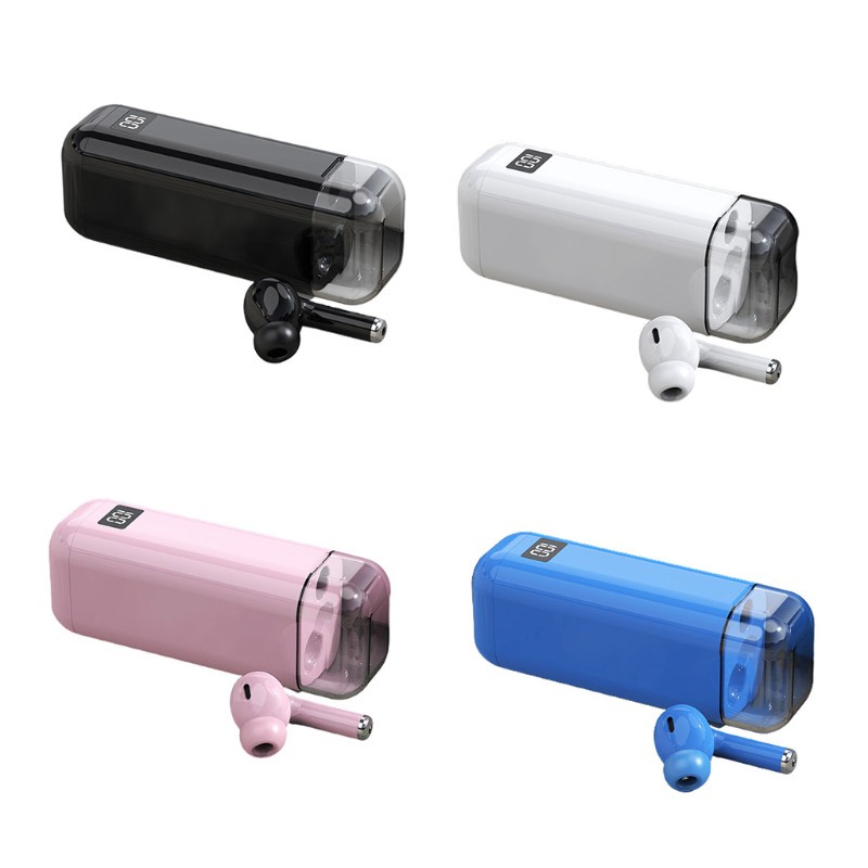 HOLD Mini Power Bank Wireless Single Ear TWS Bluetooth Earphone Stereo ...