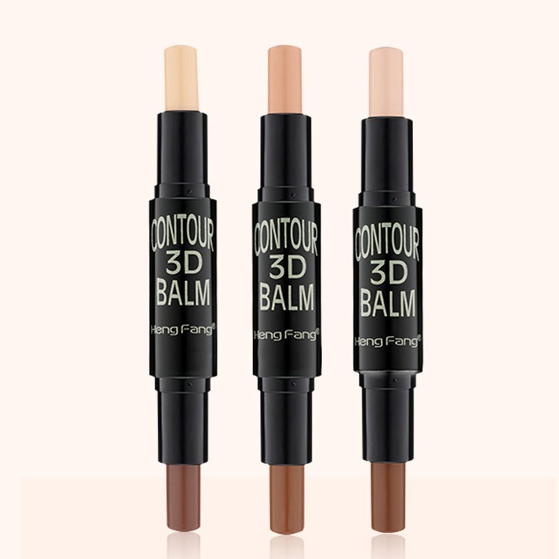 2-In-1 Fashion Contour Pen Stick Double-ended Create 3D Face Concealer ...