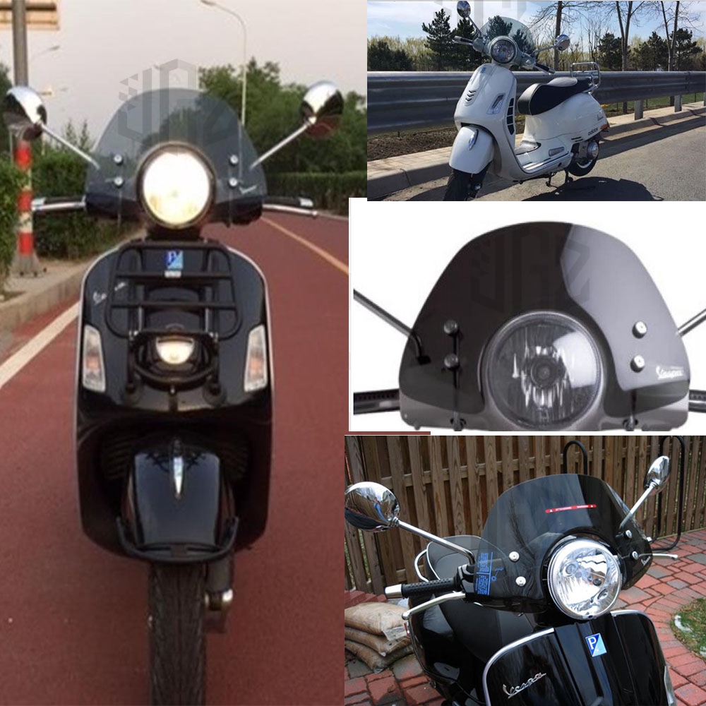 for Vespa GTS 250 300 Motorcycle Windscreen Visor Viser Windscreen ...
