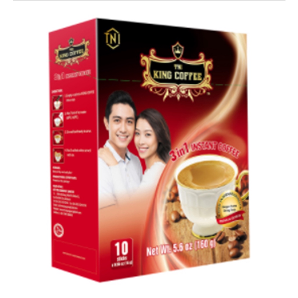 Instant Coffee Packets TNI King Vietnamese 3-in-1 Instant Coffee - 100 ...