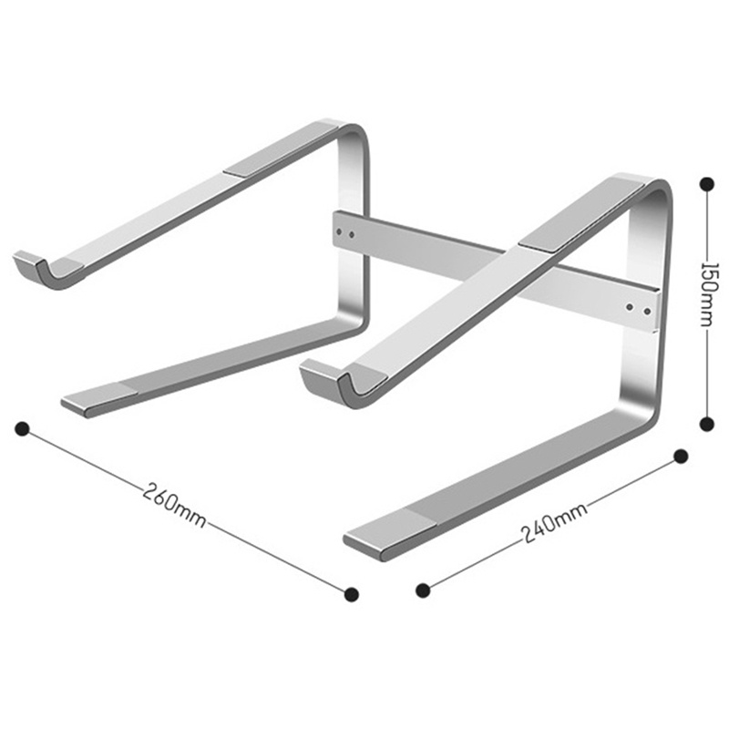 Notebook Computer Bracket Aluminum Alloy Desktop Increased Rack Cooling ...