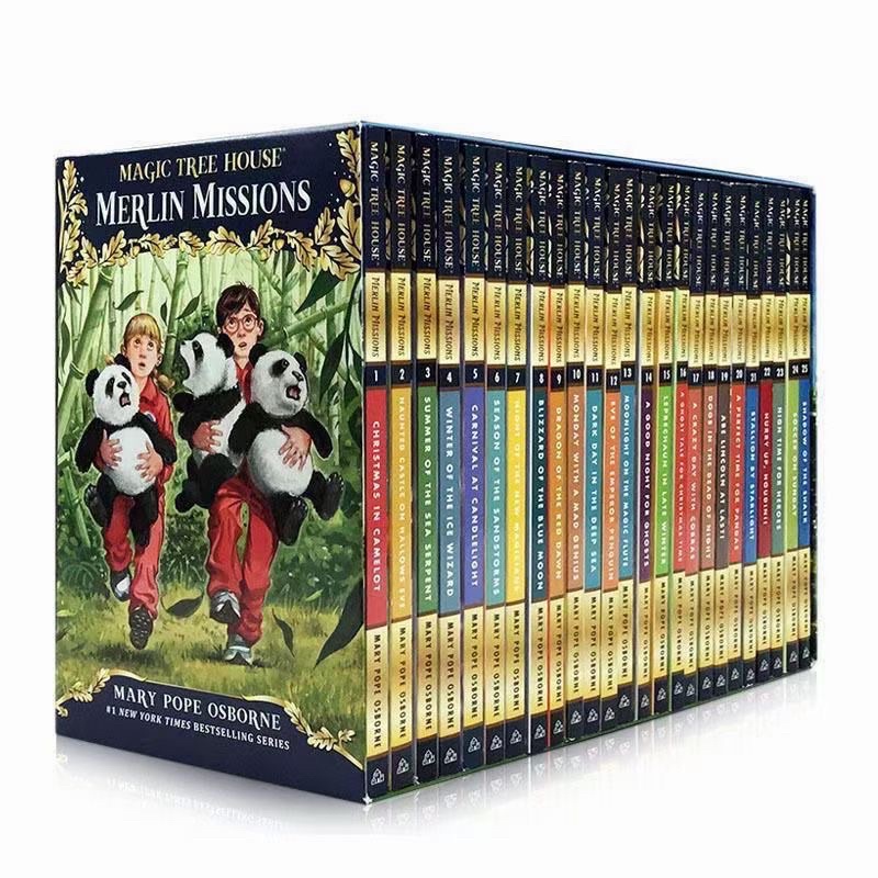 Magic Tree House Merlin Missions Stories 27 Books Set - kidsbookcm ...