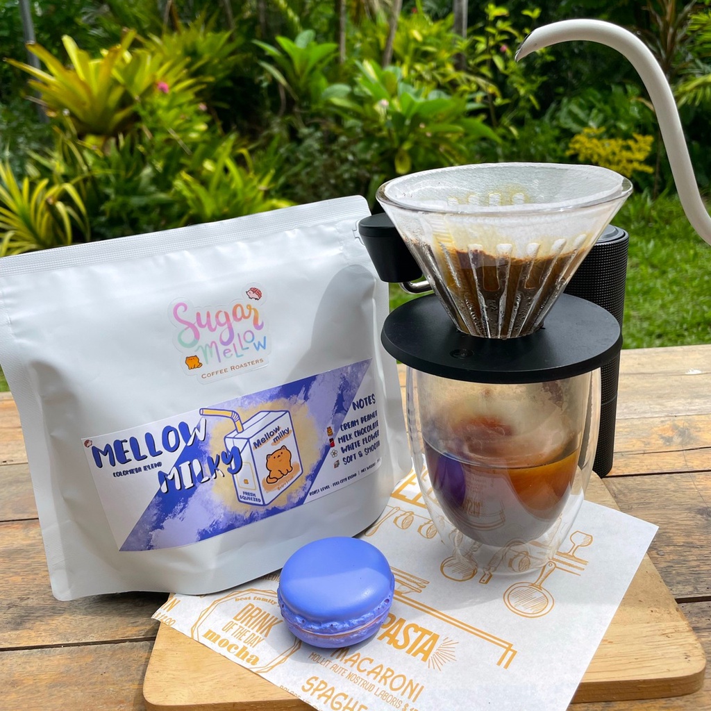 Mellow Milky - Full City (Medium Dark) เมล็ดกาแฟคั่ว 200 g. 500 g. By Sugar Mellow Roasters ...