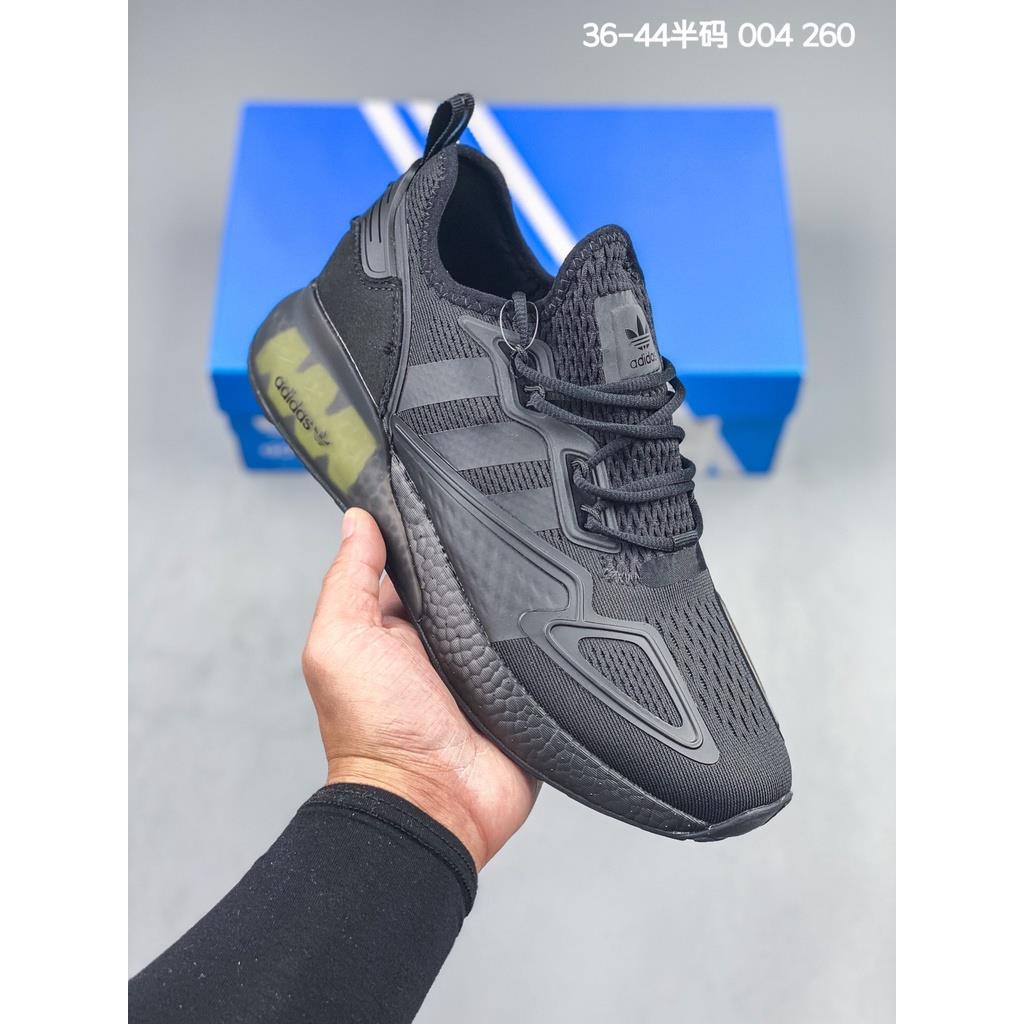 Adidas Originals ZX 2K Boost Mens Stable Fit กีฬารองเท้า Running v718 ...