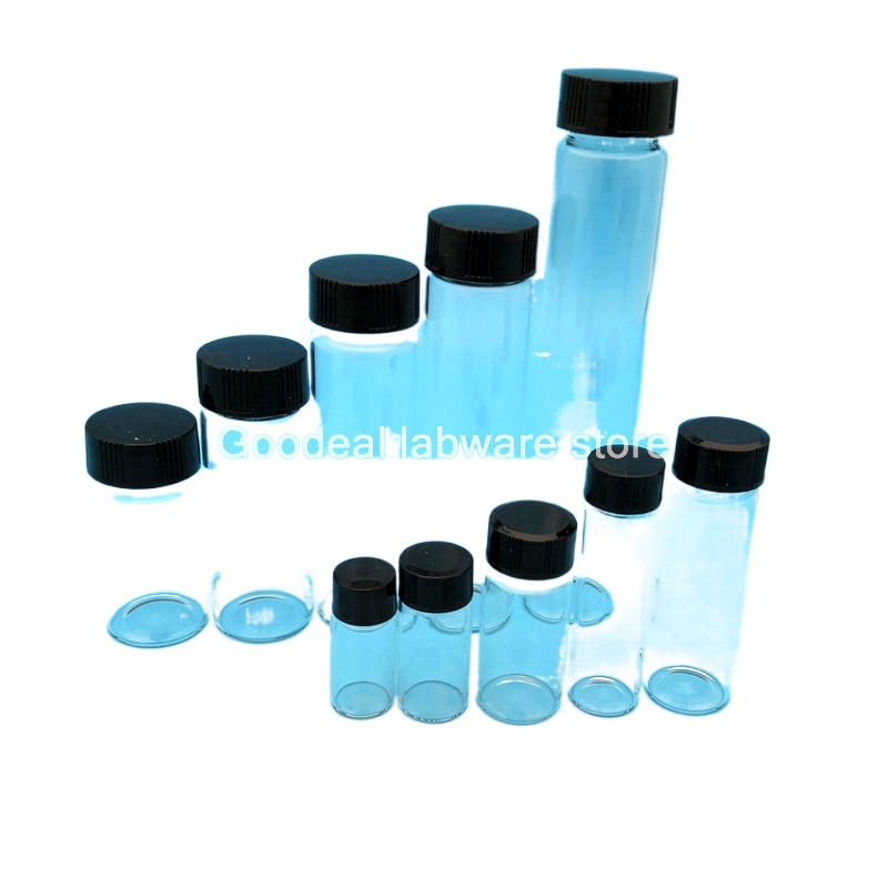 Lab 2ml To 60ml Clear Glass Sample Vial Laboratory Reagent Medicine ...