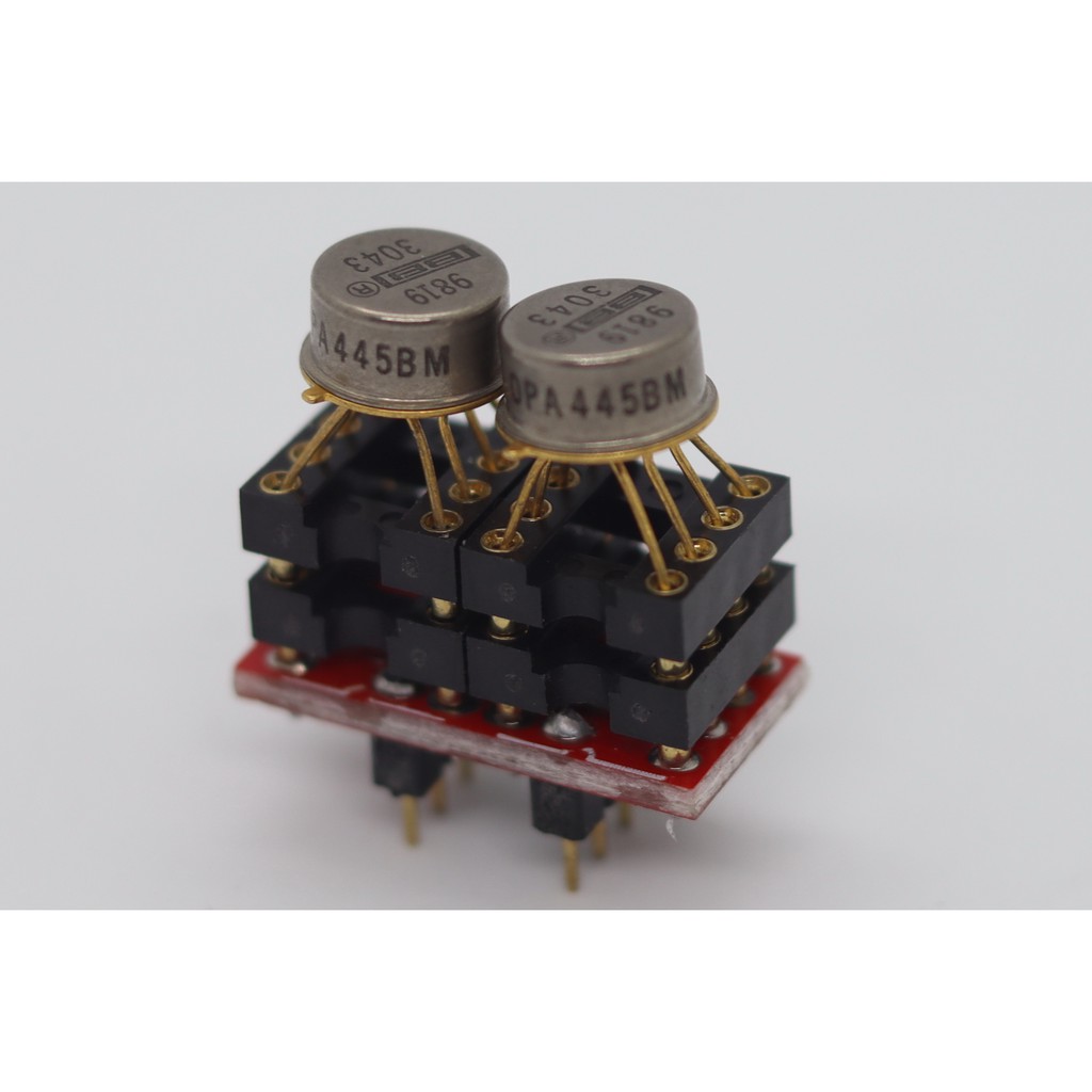 Single OP-AMP ออปแอมป์ OPA445BM ตัวถังเหล็ก ผลิตที่ U.S.A. (ขายเป็นเซ็ต ออปแอมป์2ตัวแปลง Single ...
