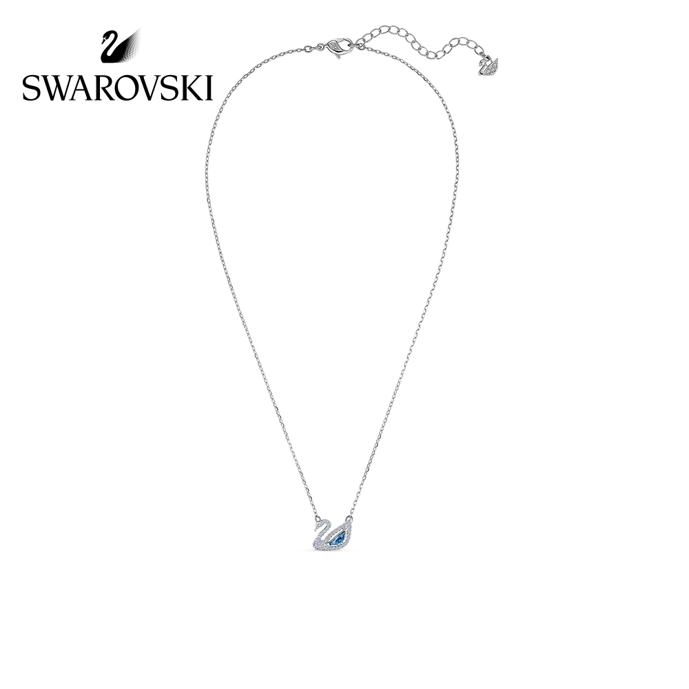 Swarovski charms necklace Ready Stock!!! Original Swarovski 蓝调天鹅 ...