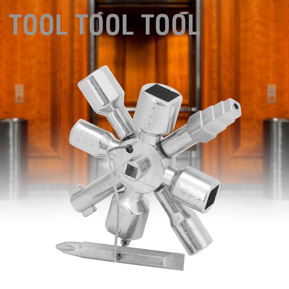 10 in 1 Multifunction Electrician Plumber Cross Switch Square Triangle ...