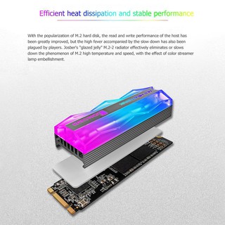 Jonsbo M.2 RGB Heatsink ระบายความร้อน SSD M.2 | Shopee Thailand