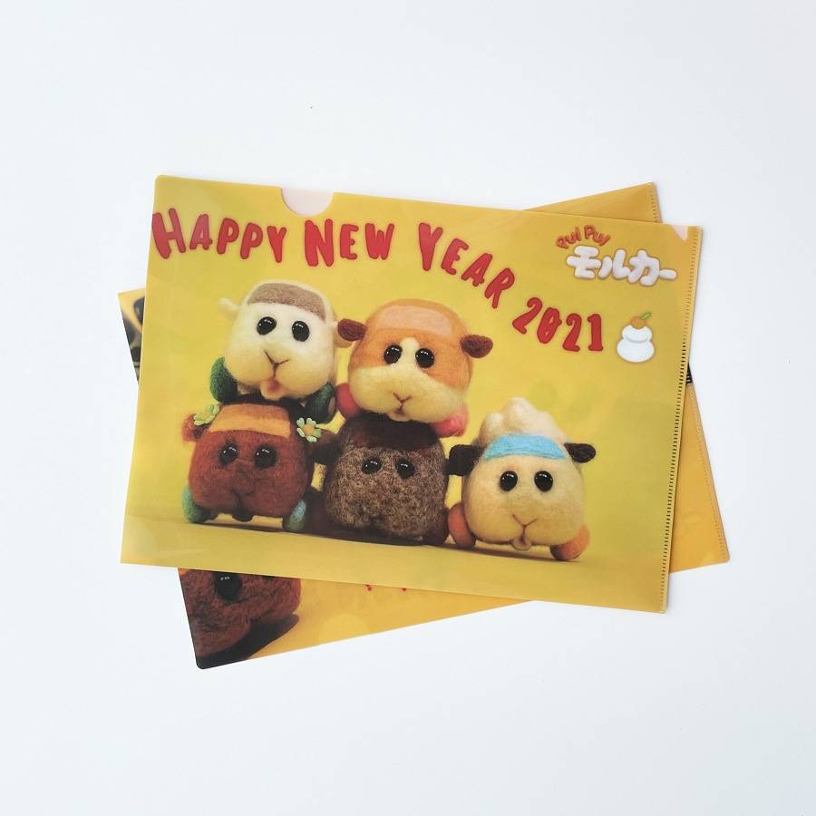 (พร้อมส่ง)Pui Pui Pui Molcar กระเป๋าใส่เอกสารขนาด A4 ของขวัญเครื่องเขียน - zql2_mai.th - ThaiPick