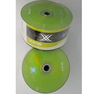 Ritek DVD-R 16x 120min/ 4.7GB (50 pcs) | Shopee Thailand