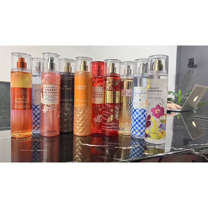 น้ำหอมแท้ 100 แบ่งขาย Bath Bodyworks BodyMist กลิ่น Gingham Heart Gold ...