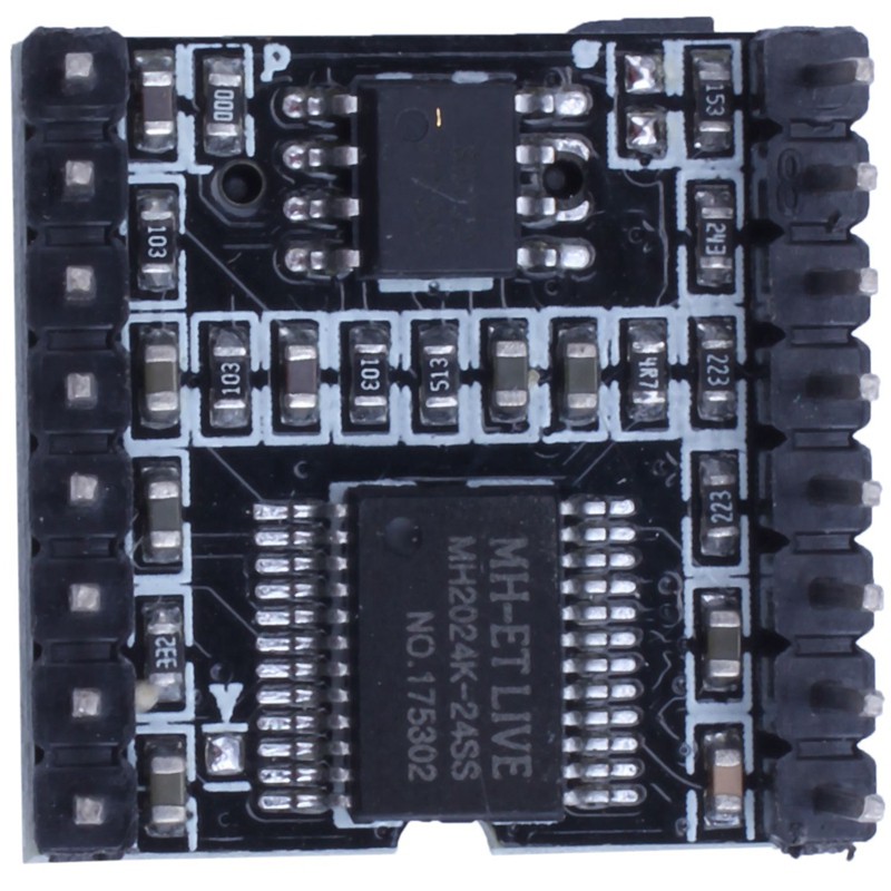 3pcs Mini MP3 Player Module DFPlayer MP3-TF-16P Support MP3WAVWMA TF ...