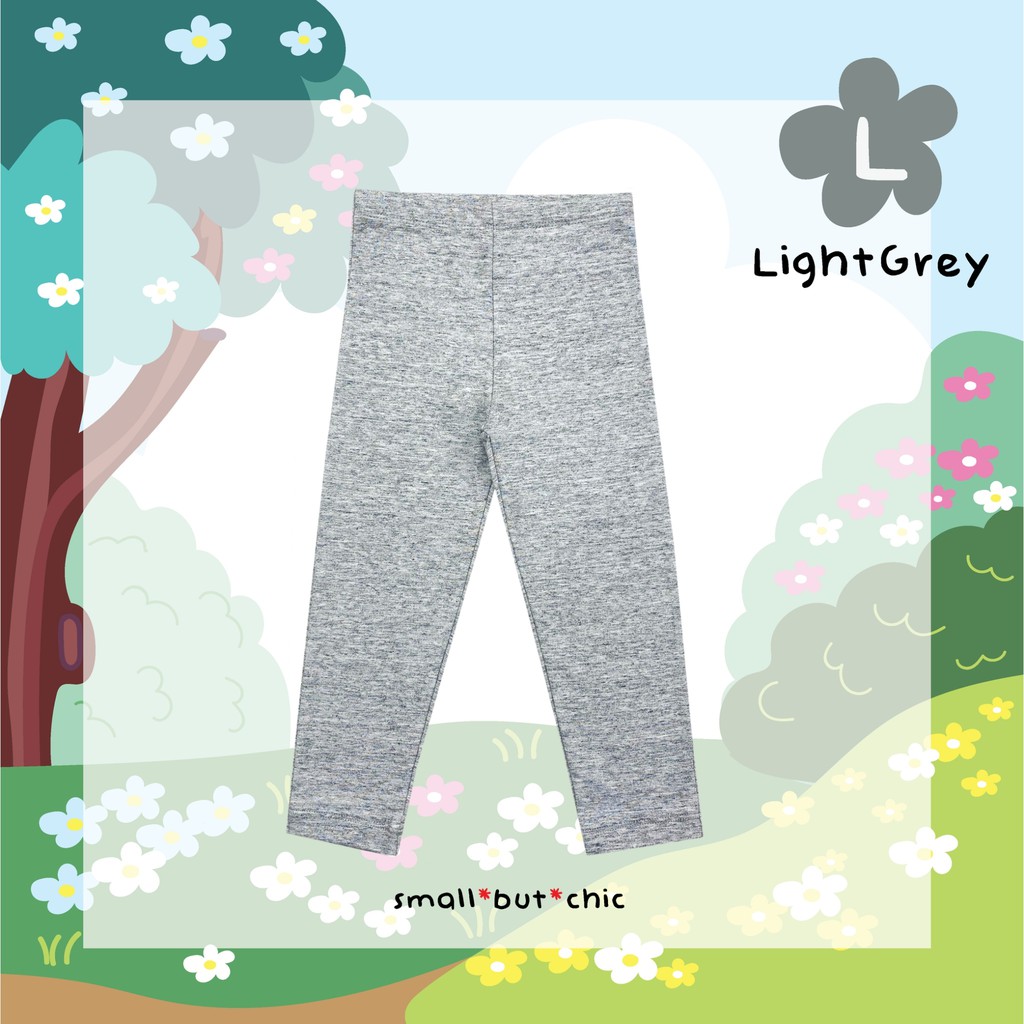 เลกกิ้ง สีเทา French Terry ใส่ได้ทั้งหญิงและชายsmall but chic ...