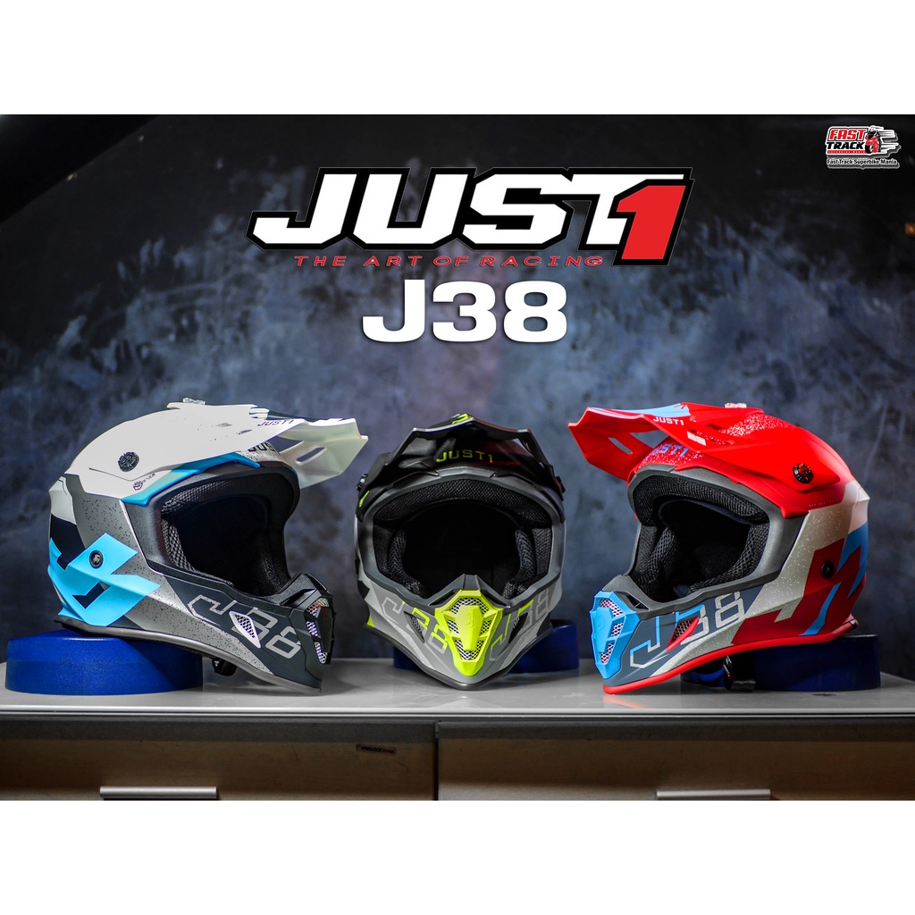 JUST1 HELMET หมวกกันน็อควิบาก รุ่น J39 - fasttrack_superbike - ThaiPick