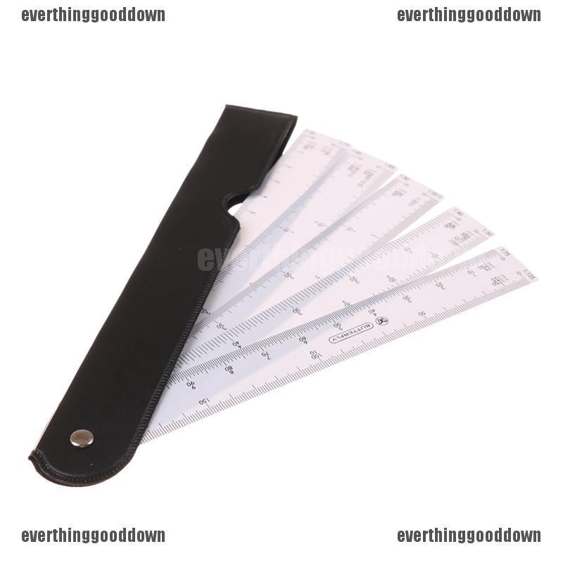 Fan Shape Architects Scale Ruler For Graphics Design Multi Ratio ...