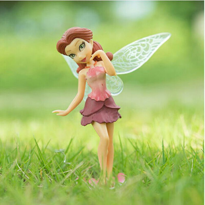 6pcs Japan Flower Fairy Laraine Pixie Fly Wing Family Miniature ...