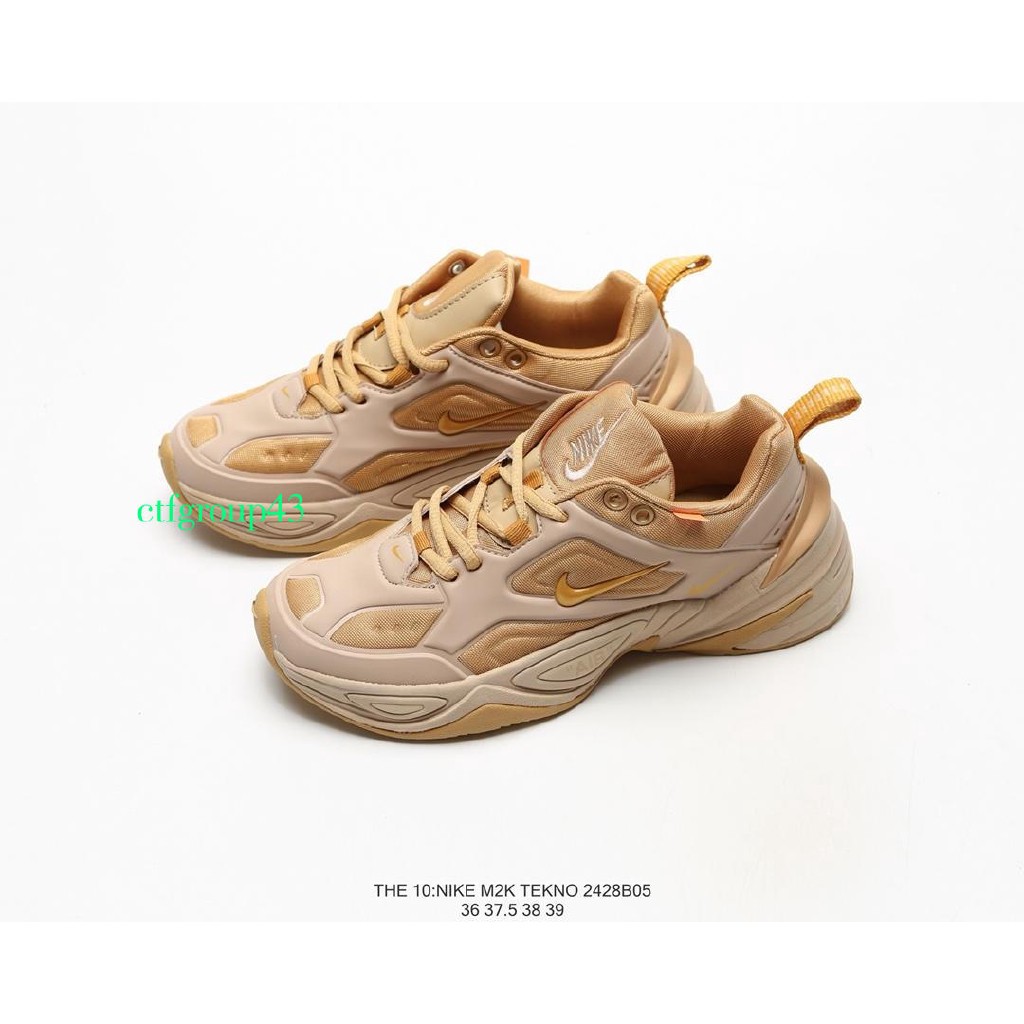 Nike M2 K tekno co-Branded Retro Fashion Women ' s Daddy รองเท้าผ้าใบ ...