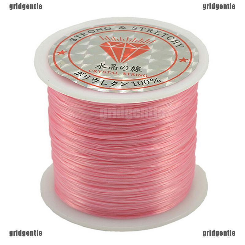 【grid】 0.5MM Crystal Elastic Bead Stretch Thread Cord Jewelry Bracelet ...