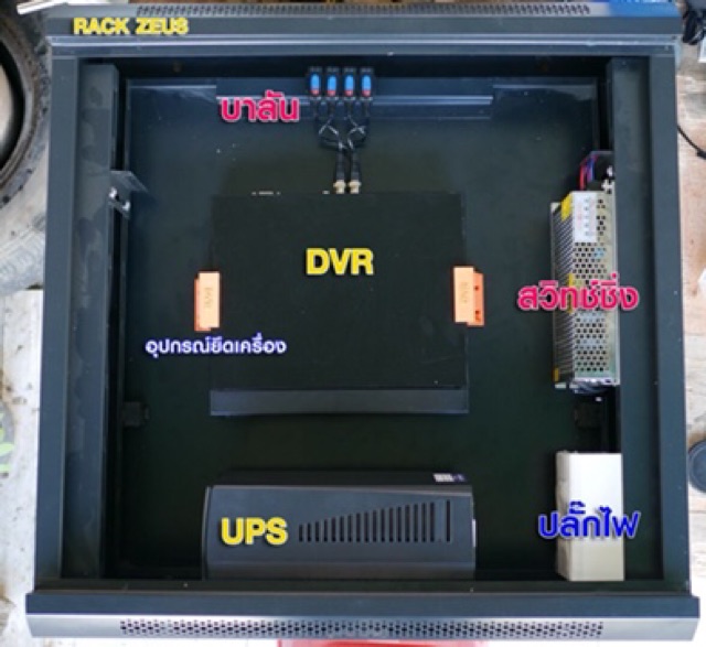 ตู้RACK CABINET ขนาด600x150x600 รหัสGWC-01 ยี่ห้อGLINK - ncwshop - ThaiPick