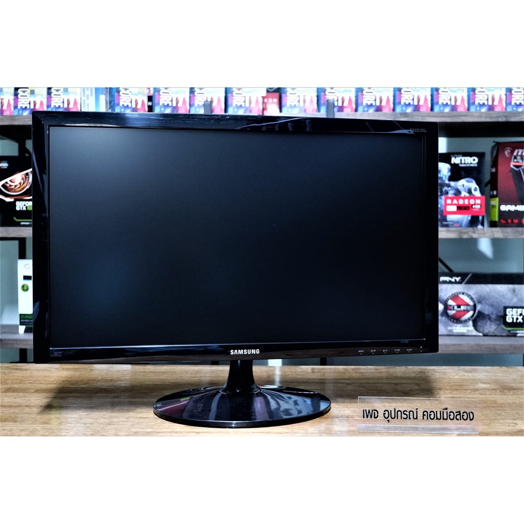 จอ LED SAMSUNG S24D300 24 นิ้ว ( HDMI , DVI ) | Shopee Thailand