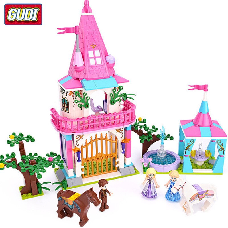Girls Alice Princess Girls Royal Carriage Shower Bath Pink Castle ...