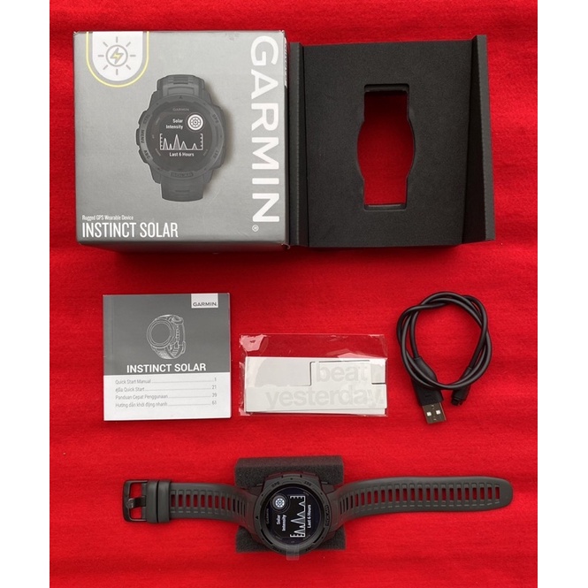 Garmin Instinct Solar Graphite - garmin2hand. - ThaiPick