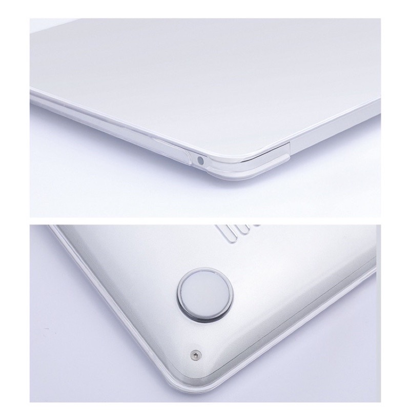 พร้อมส่งเคสใสสำหรับMB AirPro 13141516 Clearคริสตัล ไม่ตัดโลโก้ พอดี ...