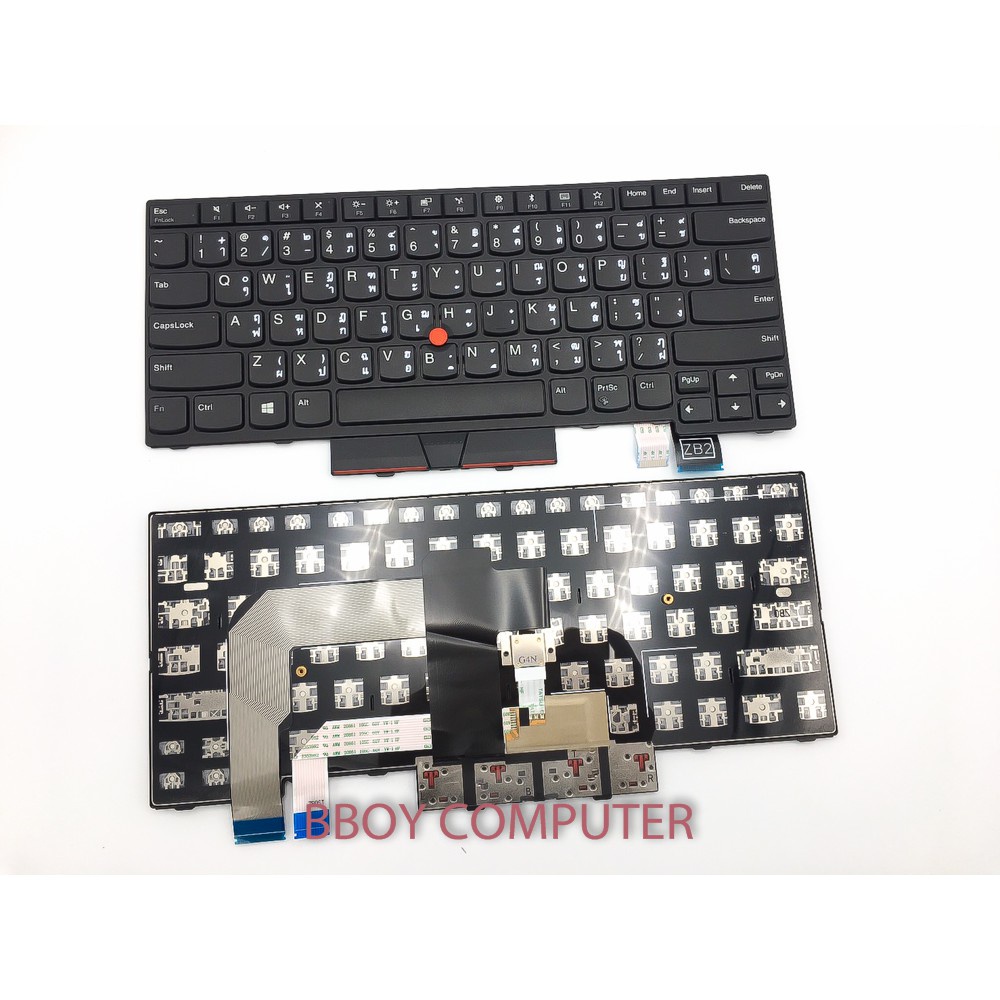 LENOVO Keyboard คีย์บอร์ด LENOVO Thinkpad T470 T480 TH-EN - 8brcfmd9c3 ...