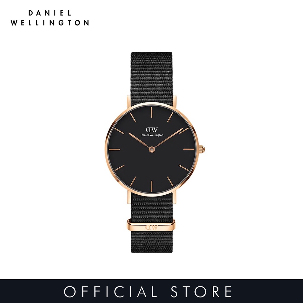 Daniel Wellington นาฬิกาข้อมือ Petite Cornwall RG Black 32มม สีดำ - dw ...
