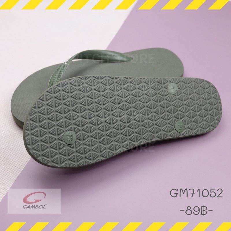 Gambol รองเท้าแตะแบบคีบ รุ่น GM70152 คละสี (9.5-11) - pitchstores ...