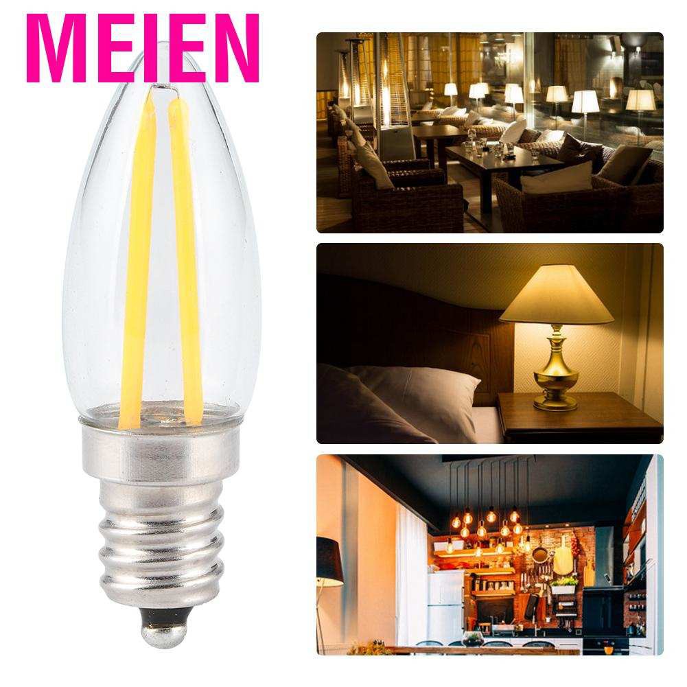 Meien หลอดไฟ Led E12 1 . 5 W Ac230V สําหรับตกแต่งบ้านรถยนต์ 10 ชิ้น - meien.th - ThaiPick