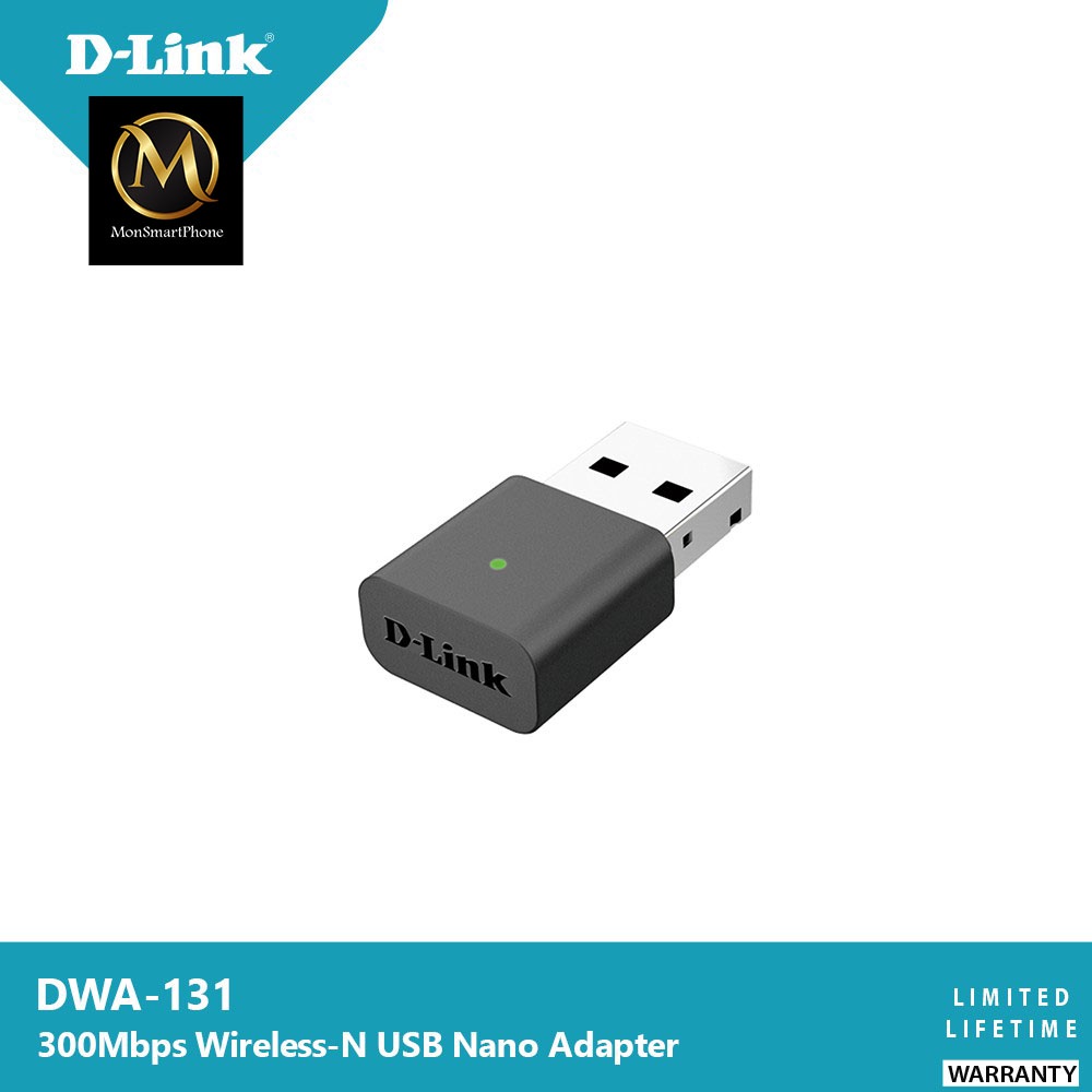 D-LINK DWA-131 Wireless N Nano USB Adapter - monsmartphone - ThaiPick