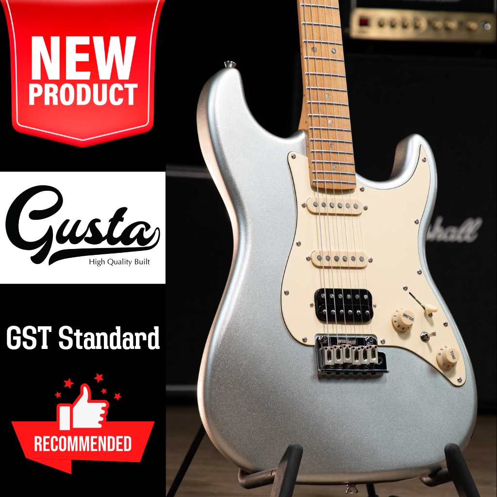 (มีของแถมพิเศษ) Gusta GST Standard กีต้าร์ไฟฟ้า Electric Guitar 3rd ...