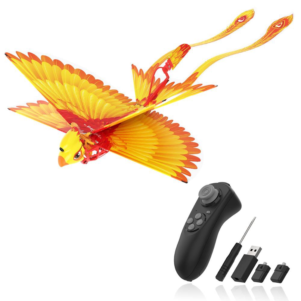 ℗Go Go Bird Remote Control Flying Toy Mini RC Helicopter Drone-Tech ...