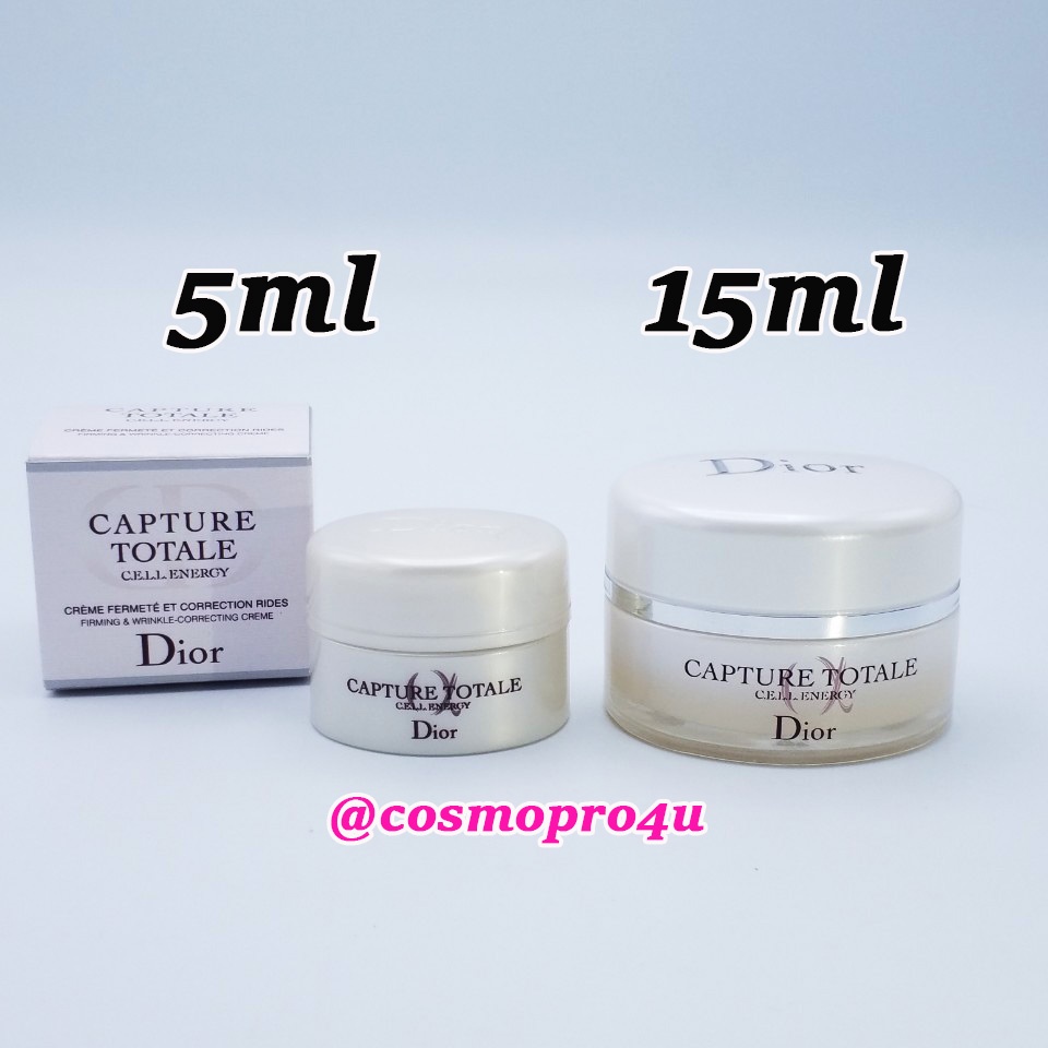 ครีม DIOR Capture Totale Cell Energy Firming+Wrinkle-Correcting Cream ...