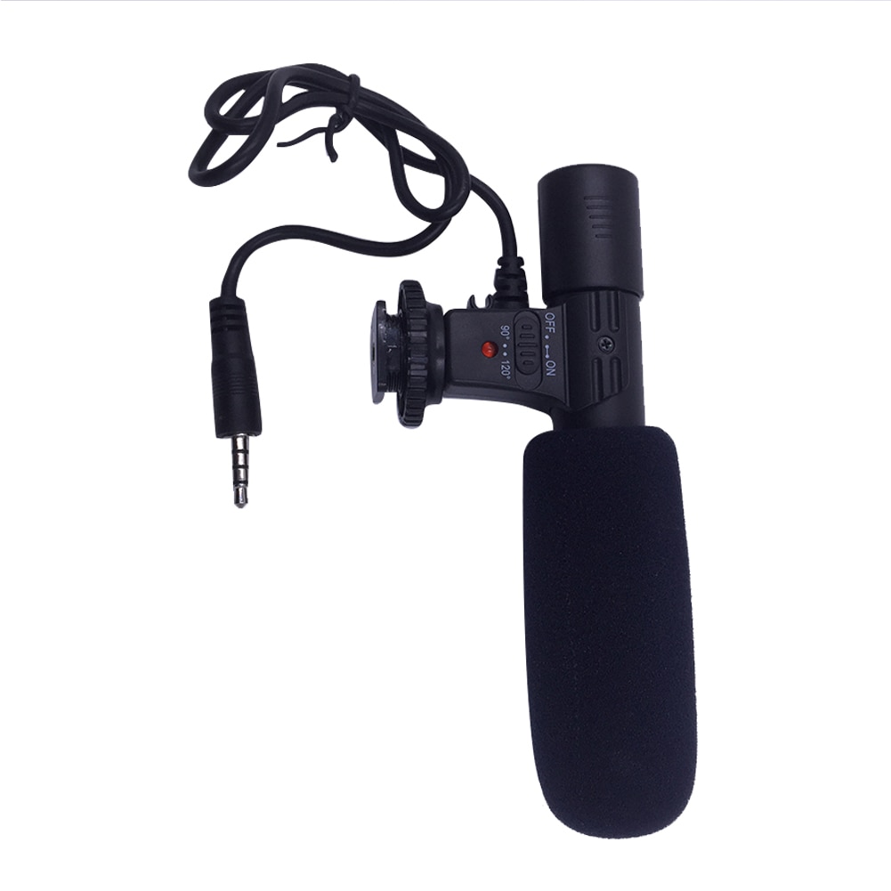 Please COD Stereo Recording Microphone Condenser Mic for DSLR Camera PC ...