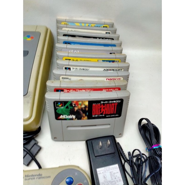SFC หรือ Super Famicom หรือ Super Nintendo Japan งานแท้ชุดไฟไทยพร้อม ...