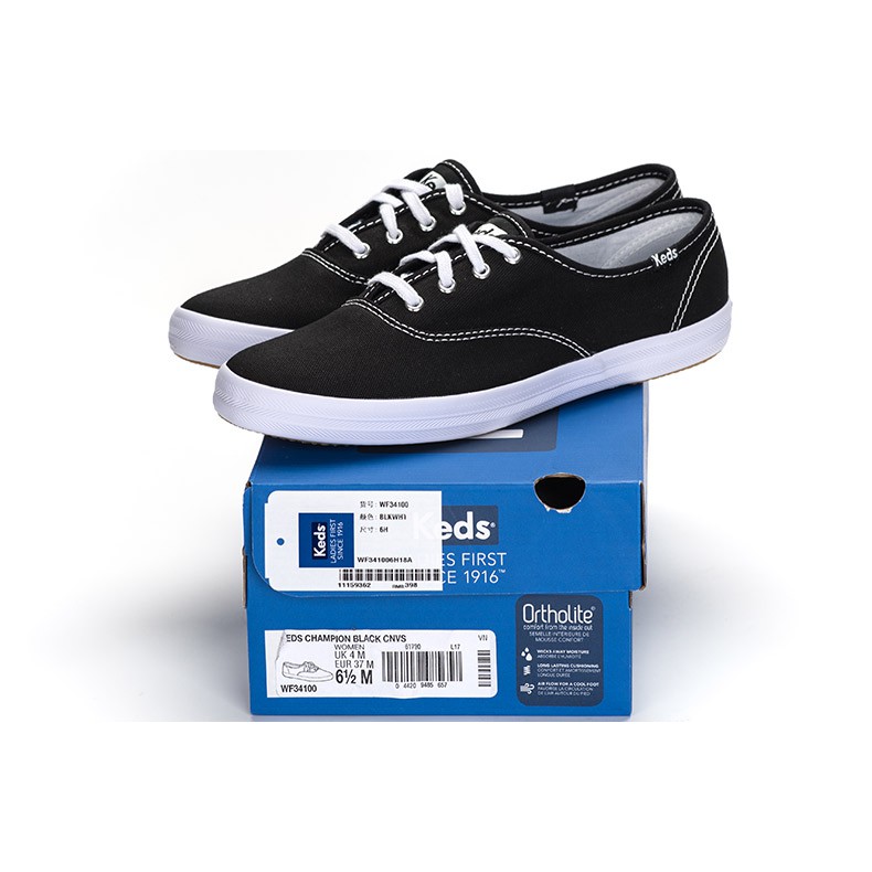 Keds Chillax Mini รองเท้าผ้าใบสีทึบตามฤดูกาลรองเท้าผ้าใบผู้หญิงคลาสสิก ...