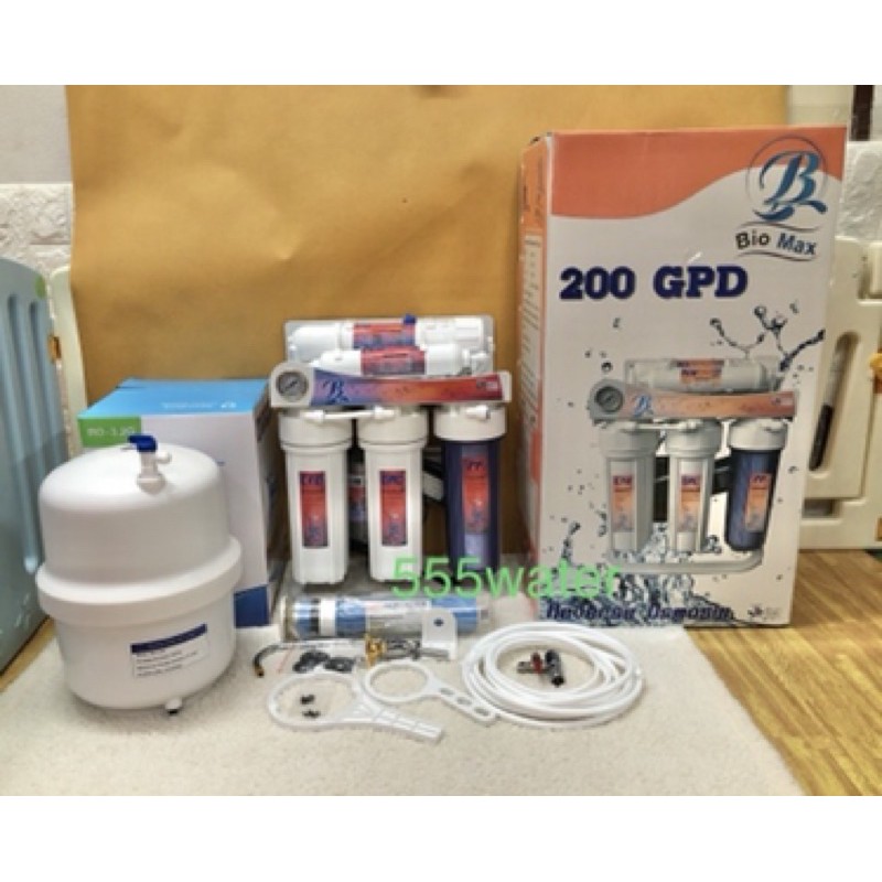 Biomax เครื่องกรองน้ำ RO 200 gpd | Shopee Thailand