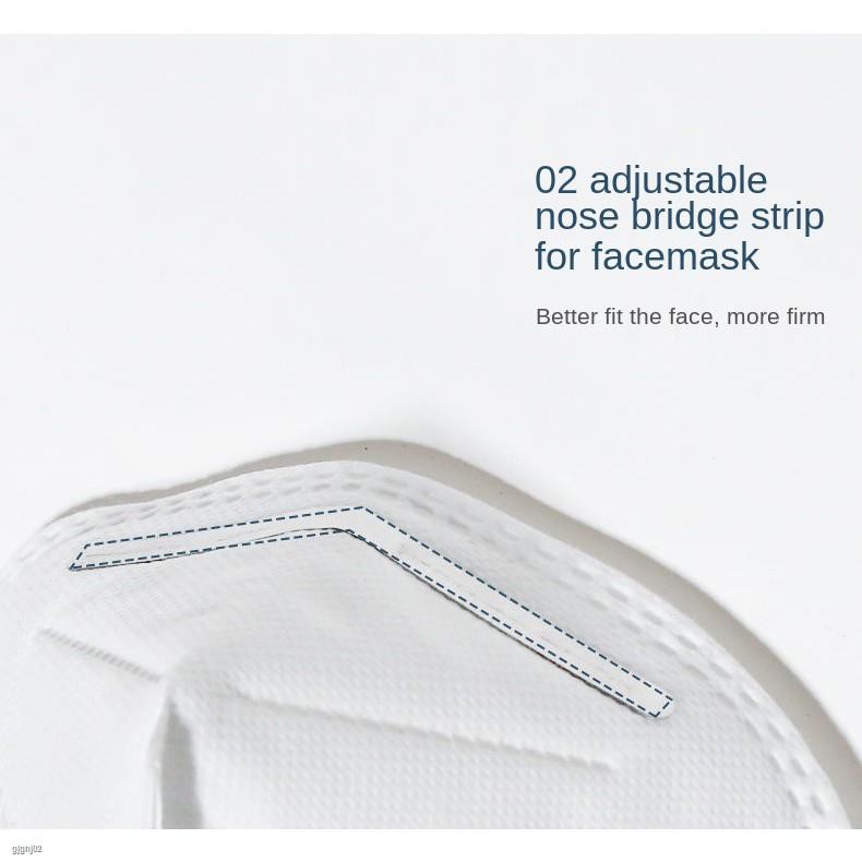♣kn95 face medical mask 50pcs/100pcs, 5 layer protective double-layer ...