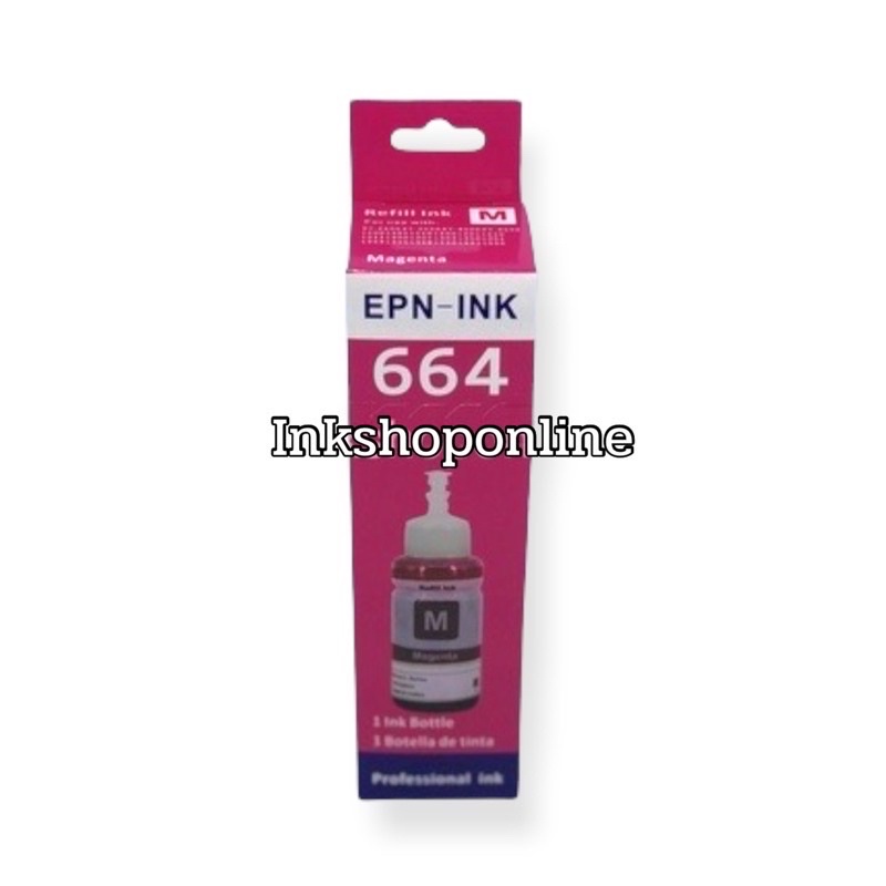(E664 W) หมึกเติม EPSON 664 หมึกเกรดพรีเมี่ยม หมึกเที่ยบเท่า เอปสัน L Series L120 L210 L220 ...